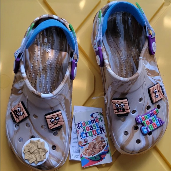 CROCS | Shoes | Cinnamon Toast Crunch Crocs | Poshmark